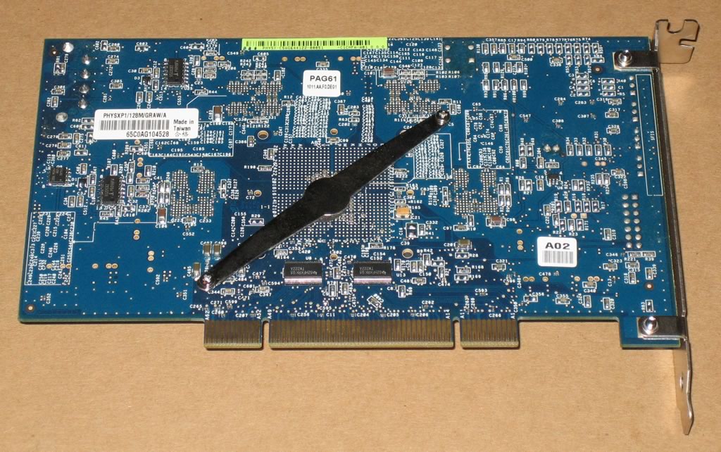 ASUS PhysX P1 Card - Printer Friendly version