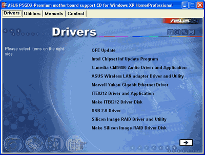 Asus P5GD2 Premium - Printer Friendly version