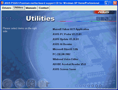Asus P5GD2 Premium - Printer Friendly version