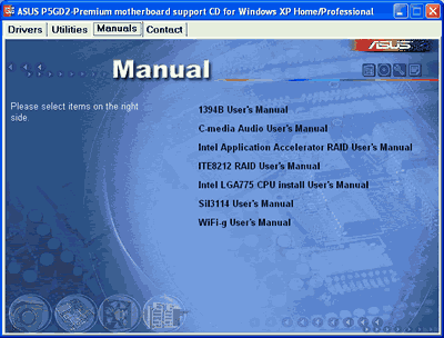Asus P5GD2 Premium - Printer Friendly version