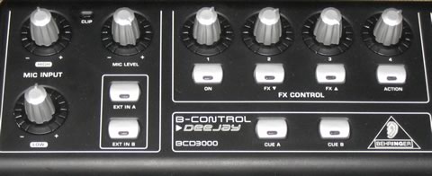 Behringer BCD3000 - Printer Friendly version