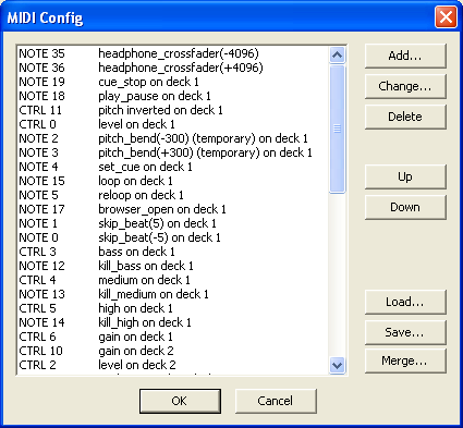 Behringer BCD3000 - Printer Friendly version