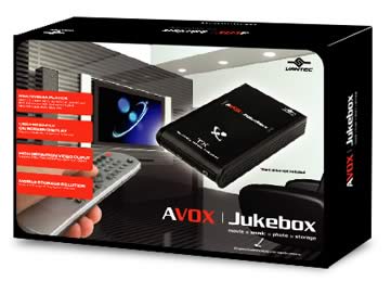 Vantec AVOX Jukebox - Printer Friendly version