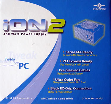 Vantec PSU - Printer Friendly version